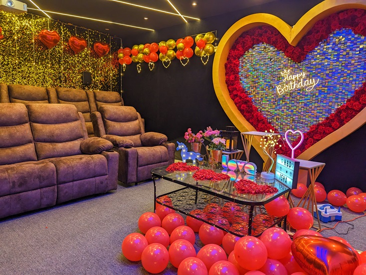 Private Theaters for Celebrations in Hyderabad - Binge 'n Bash