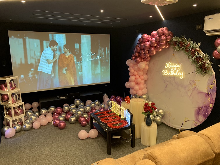 Private Theaters for Celebrations in Hyderabad - Binge 'n Bash
