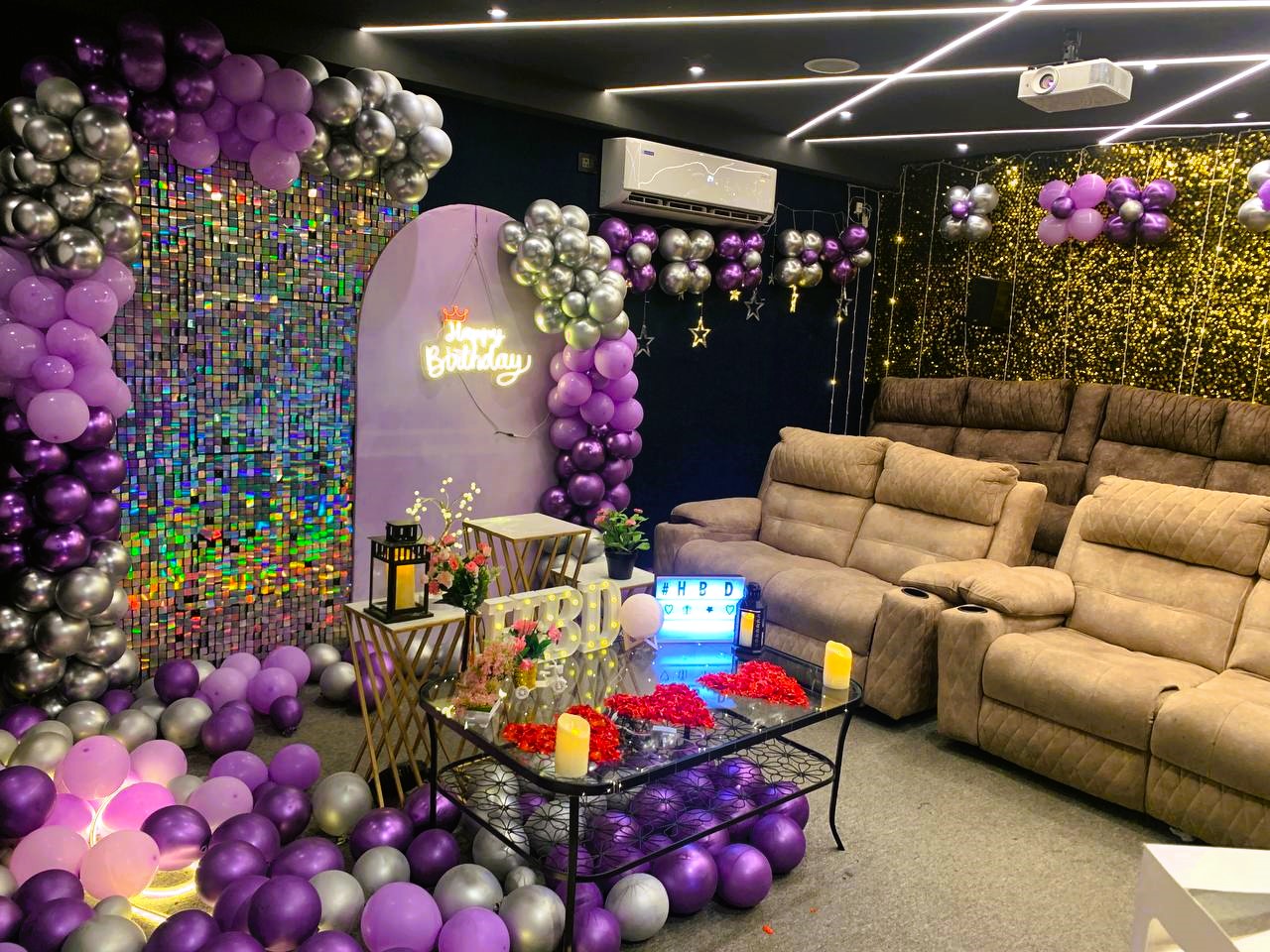 Private Theaters for Celebrations in Hyderabad - Binge 'n Bash