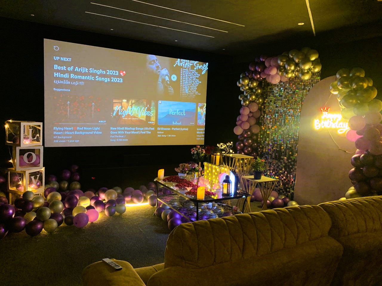 Private Theaters for Celebrations in Hyderabad - Binge 'n Bash