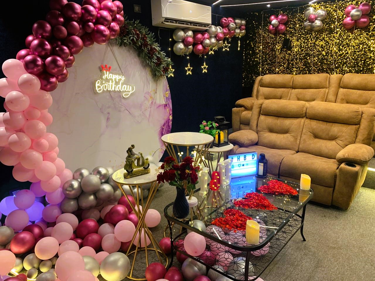 Private Theaters for Celebrations in Hyderabad - Binge 'n Bash