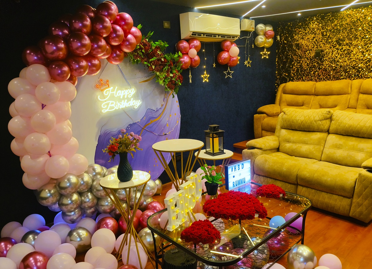 Private Theaters in Hyderabad | Binge 'n Bash